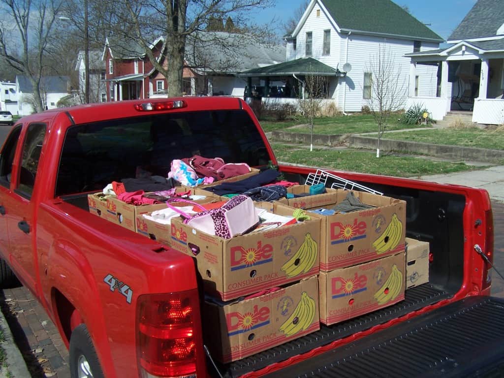 truck-full-of-giveaways - Snail Pace Transformations