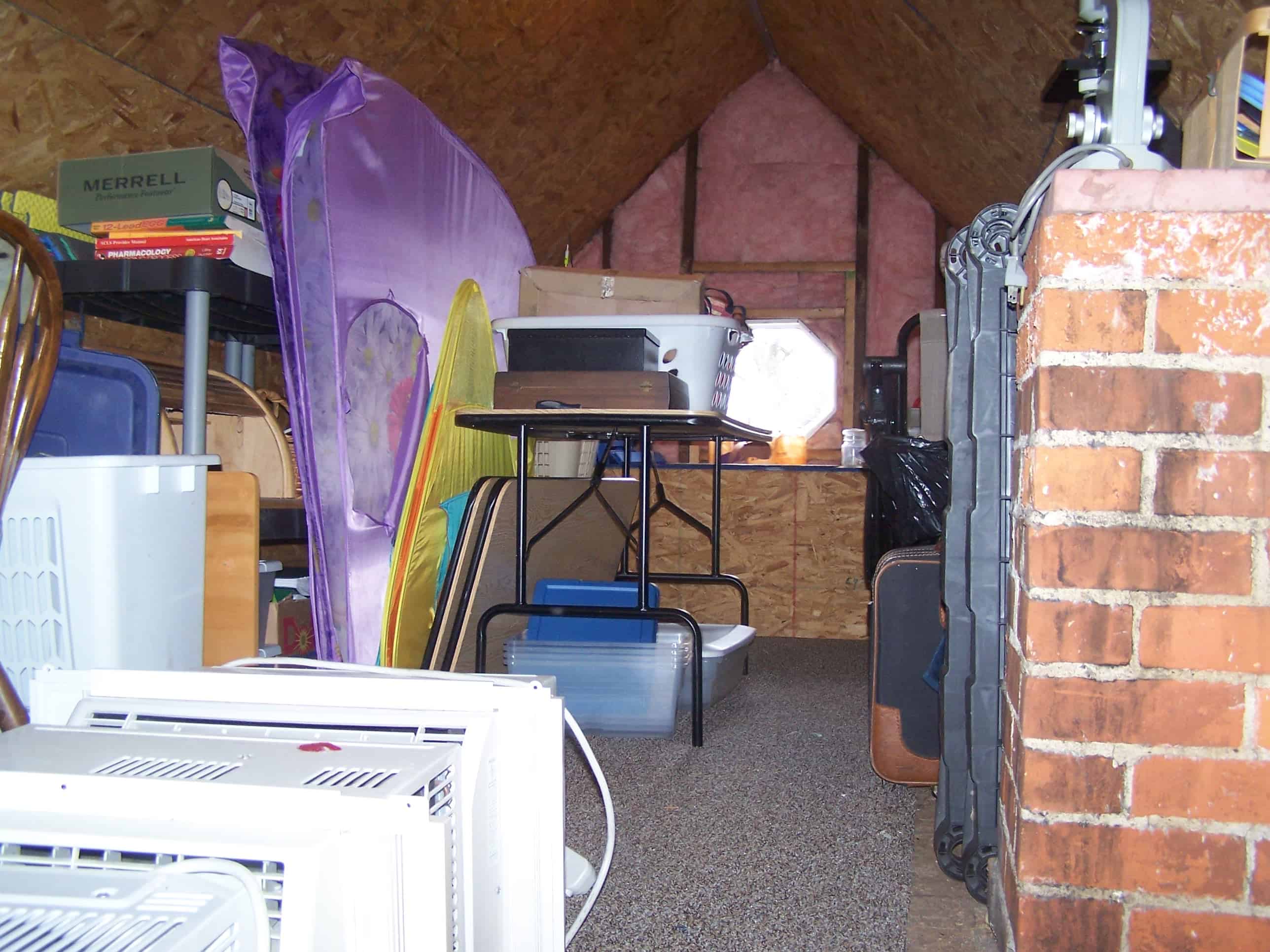 attic-cleaning - Snail Pace Transformations