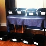 clothes bins - Snail Pace Transformations