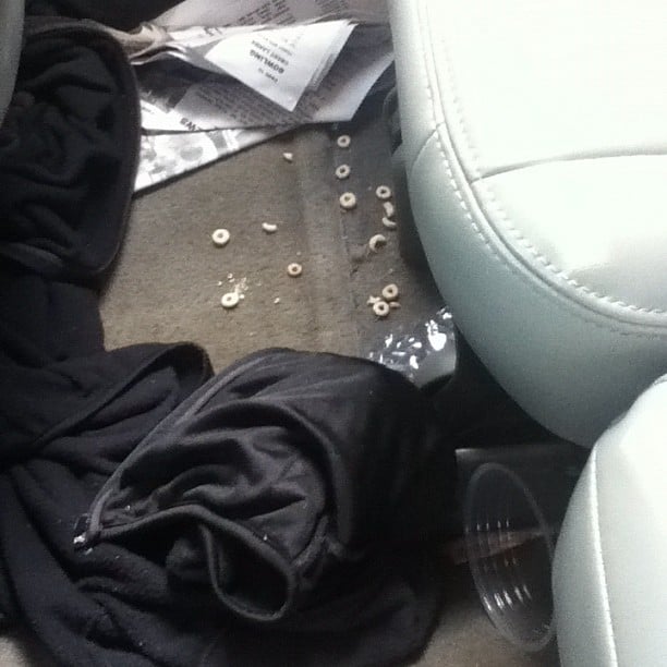 back seat before - Snail Pace Transformations