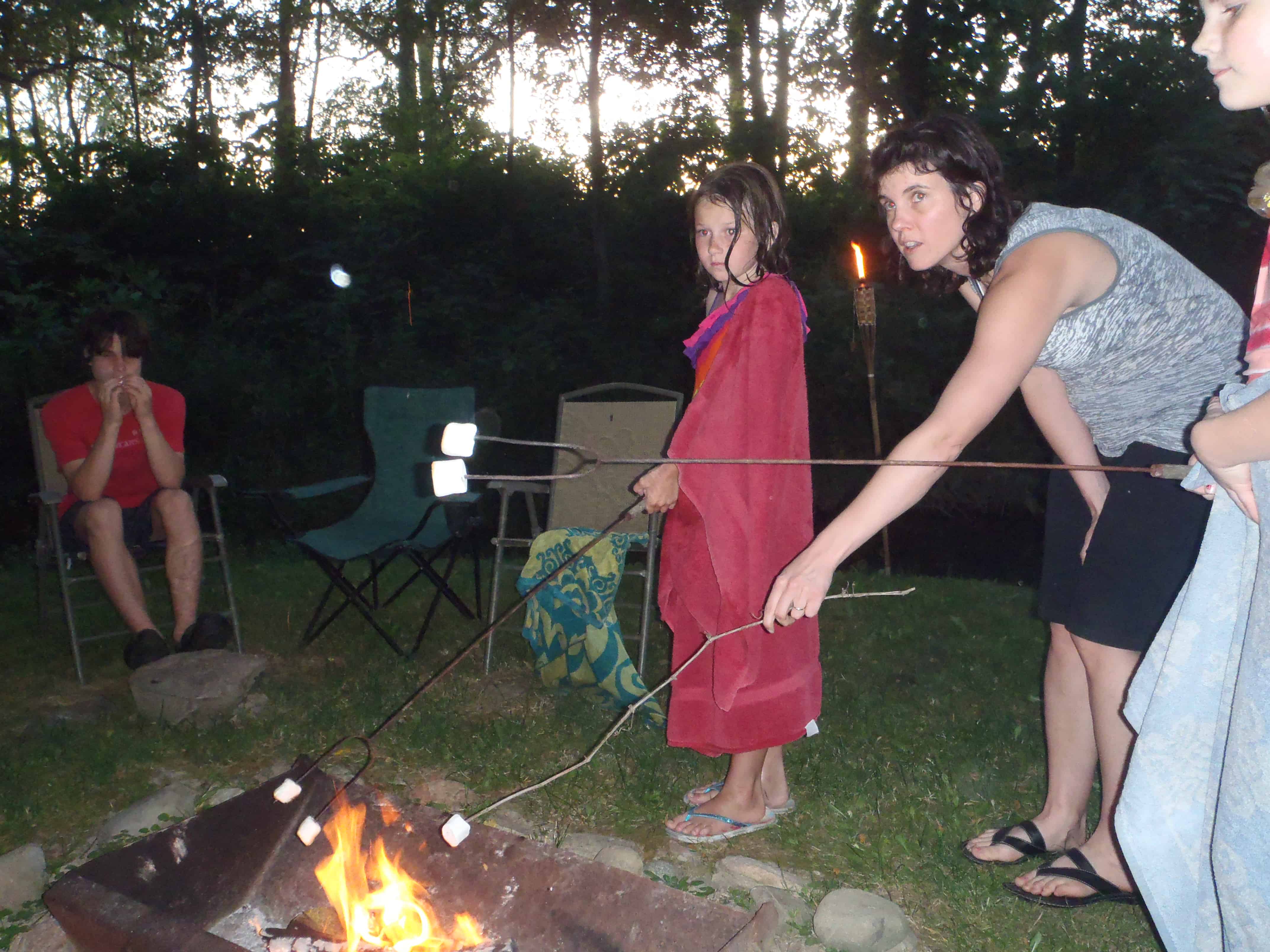 roasting-marshmallows - Snail Pace Transformations