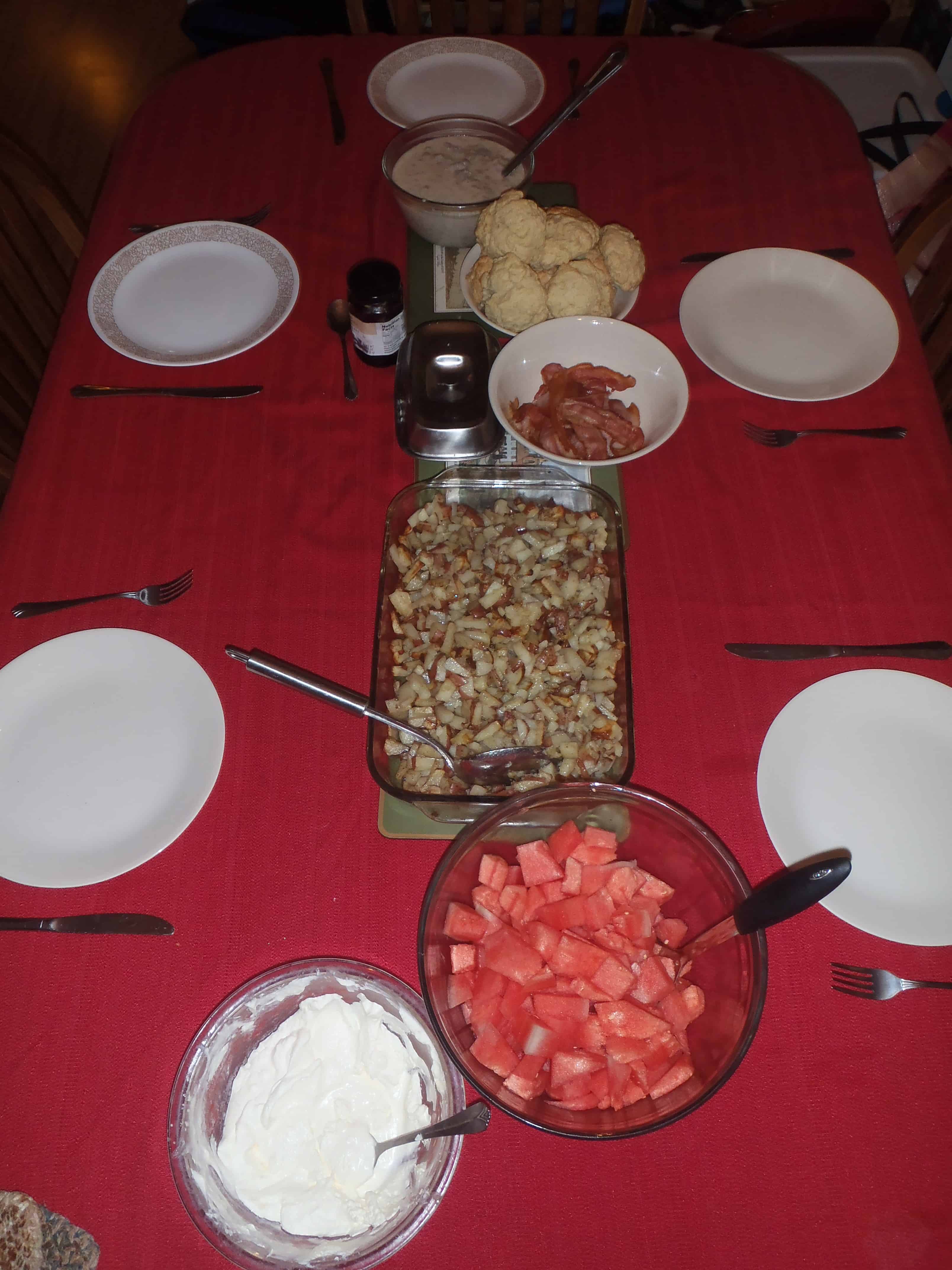 family brunch - Snail Pace Transformations