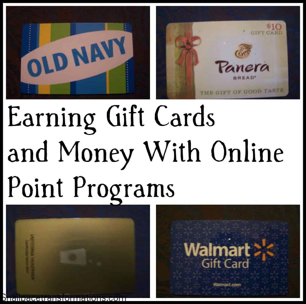 earning-gift-cards-with-point-programs - Snail Pace Transformations