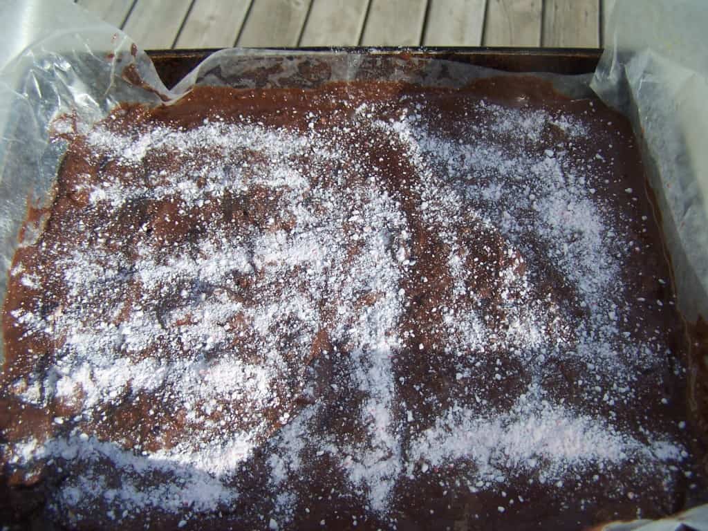 Chocolate Peppermint Cookie Bark