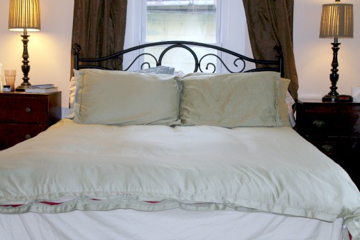 master bed - Snail Pace Transformations