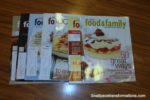 recipe books tossed - Snail Pace Transformations