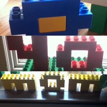 courtneys lego display for my 40th - Snail Pace Transformations