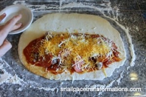 Bread Machine Stuffed Pizza Bread: Great For Lunch Or Dinner