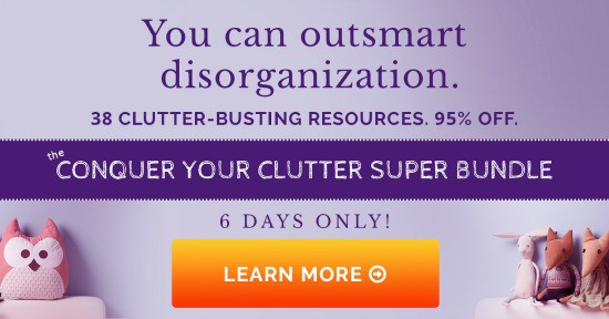 conquer your clutter super bundle - Snail Pace Transformations