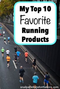 running products - Snail Pace Transformations