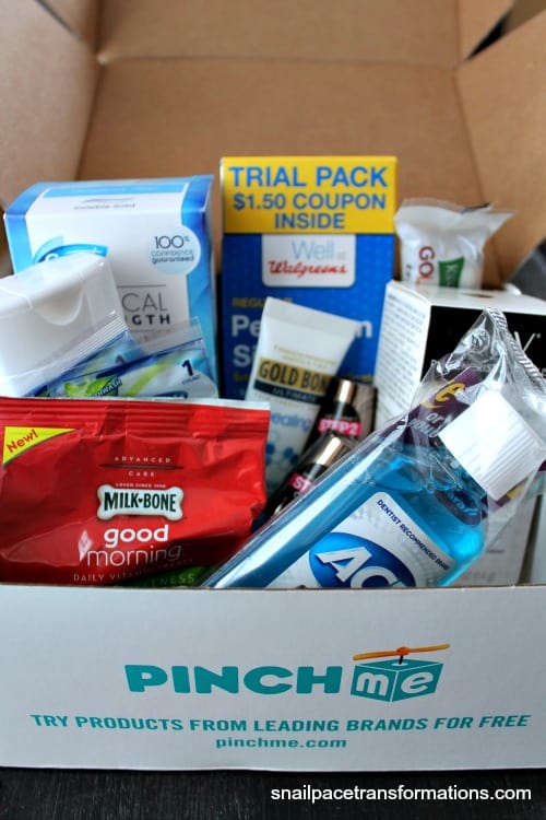 PINCHme box of goodies - Snail Pace Transformations