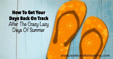 crazy lazy summer (fb) - Snail Pace Transformations