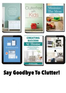 say goodbye to clutter - Snail Pace Transformations